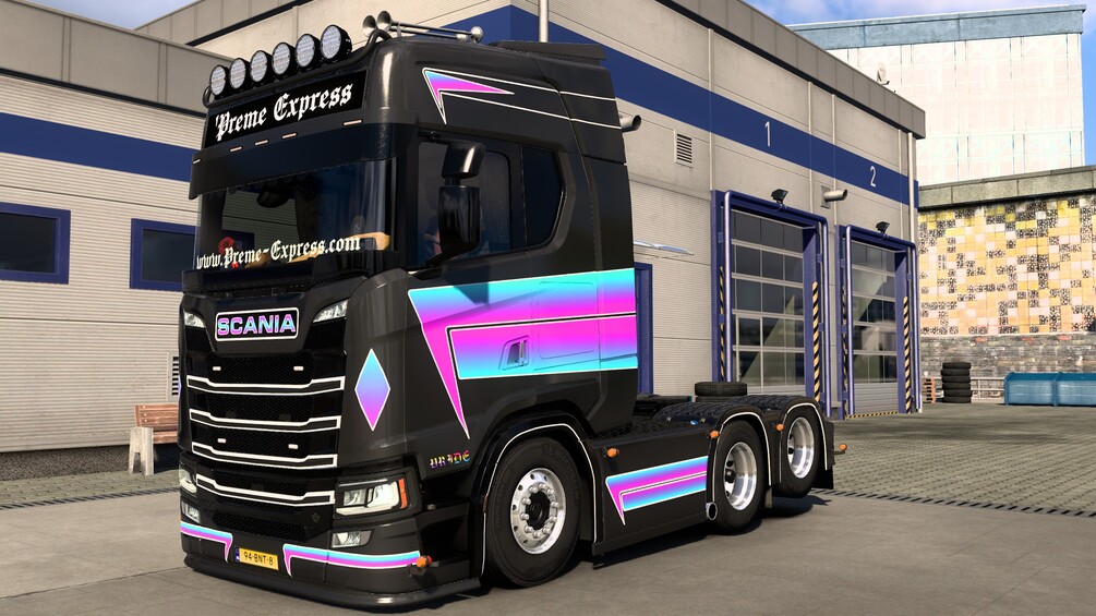[ETS2]Scania S A.Nitteberg skin pack (6 versions incl. multicolor ...