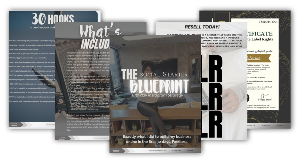 The Social Starter Blueprint