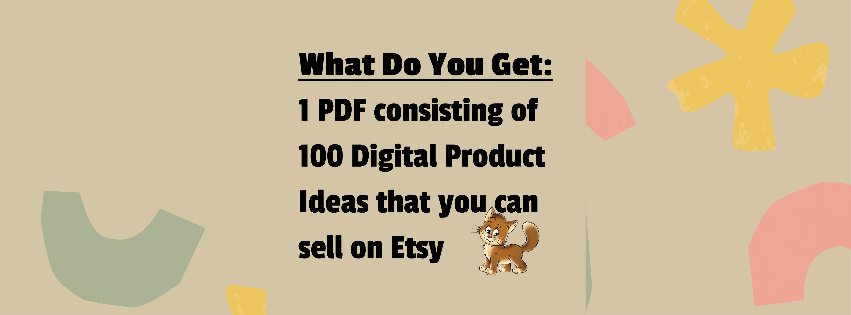100 Etsy Digital Products