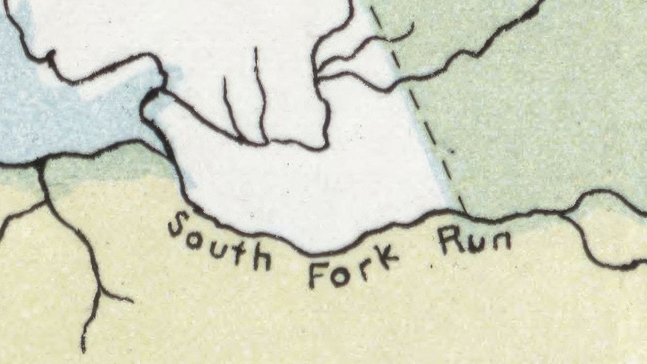 Bird's-eye view of the Conemaugh Valley from Nineveh to the lake ...