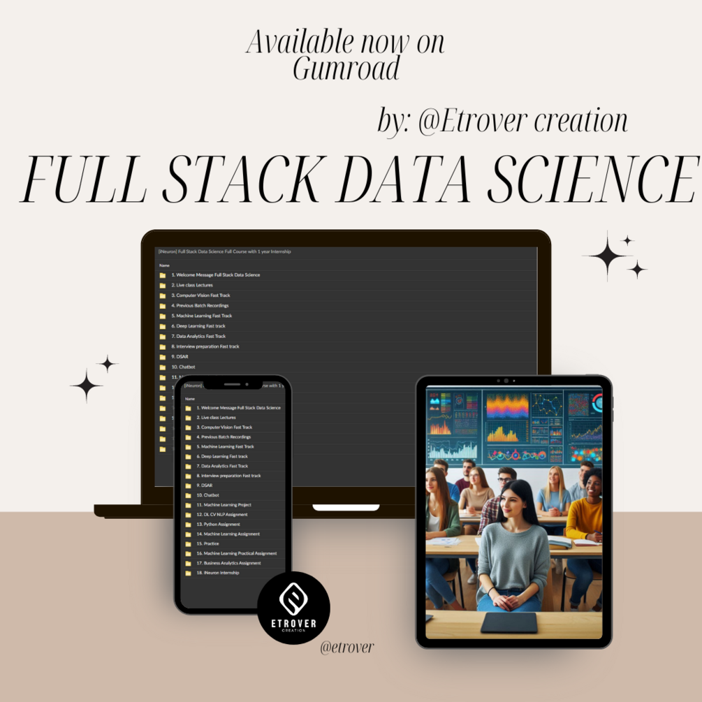 Full Data Science Course