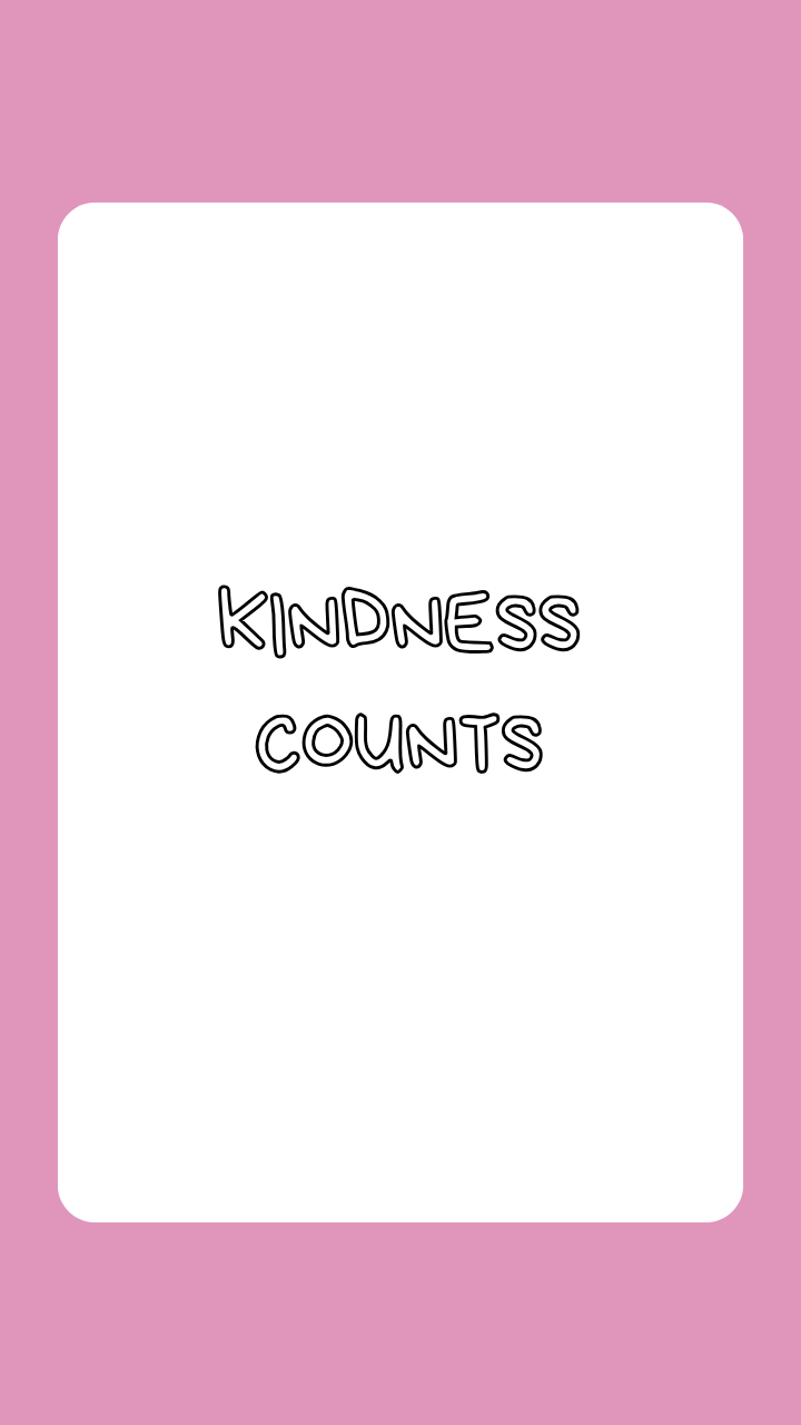 Kindness Counts – Positive Behavior Reward Stickers
