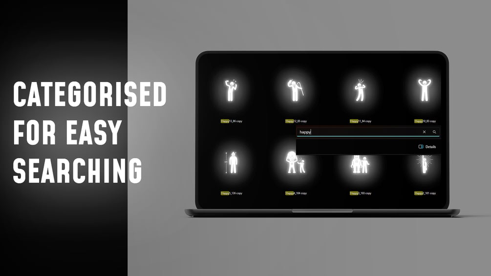 Unlock Creativity with 250+ White Glow Icons: Elevate Your Video ...
