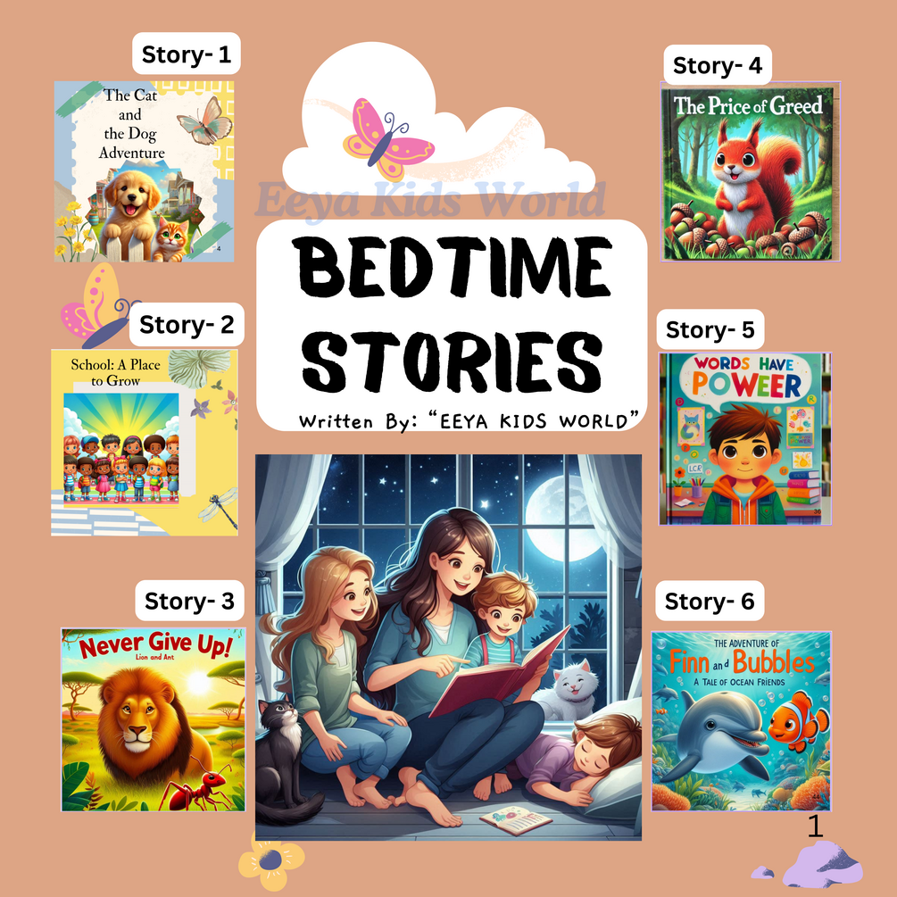 Dreamy Adventures: 6 Magical Bedtime Stories by "Eeya Kids World ...