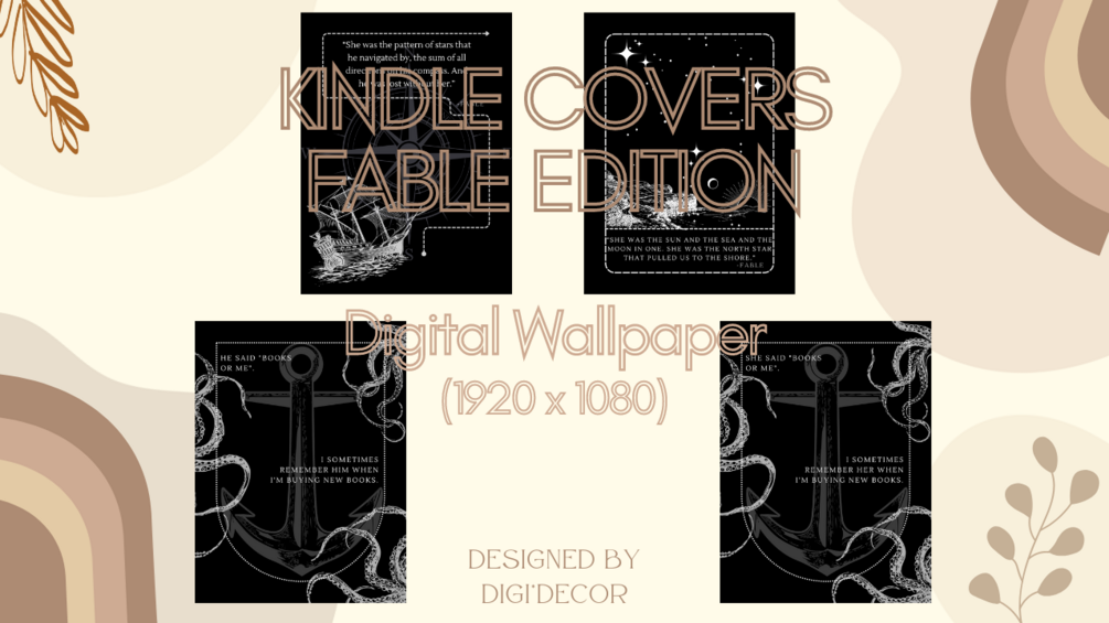 Fable; Kindle Cover Photo Set (3)