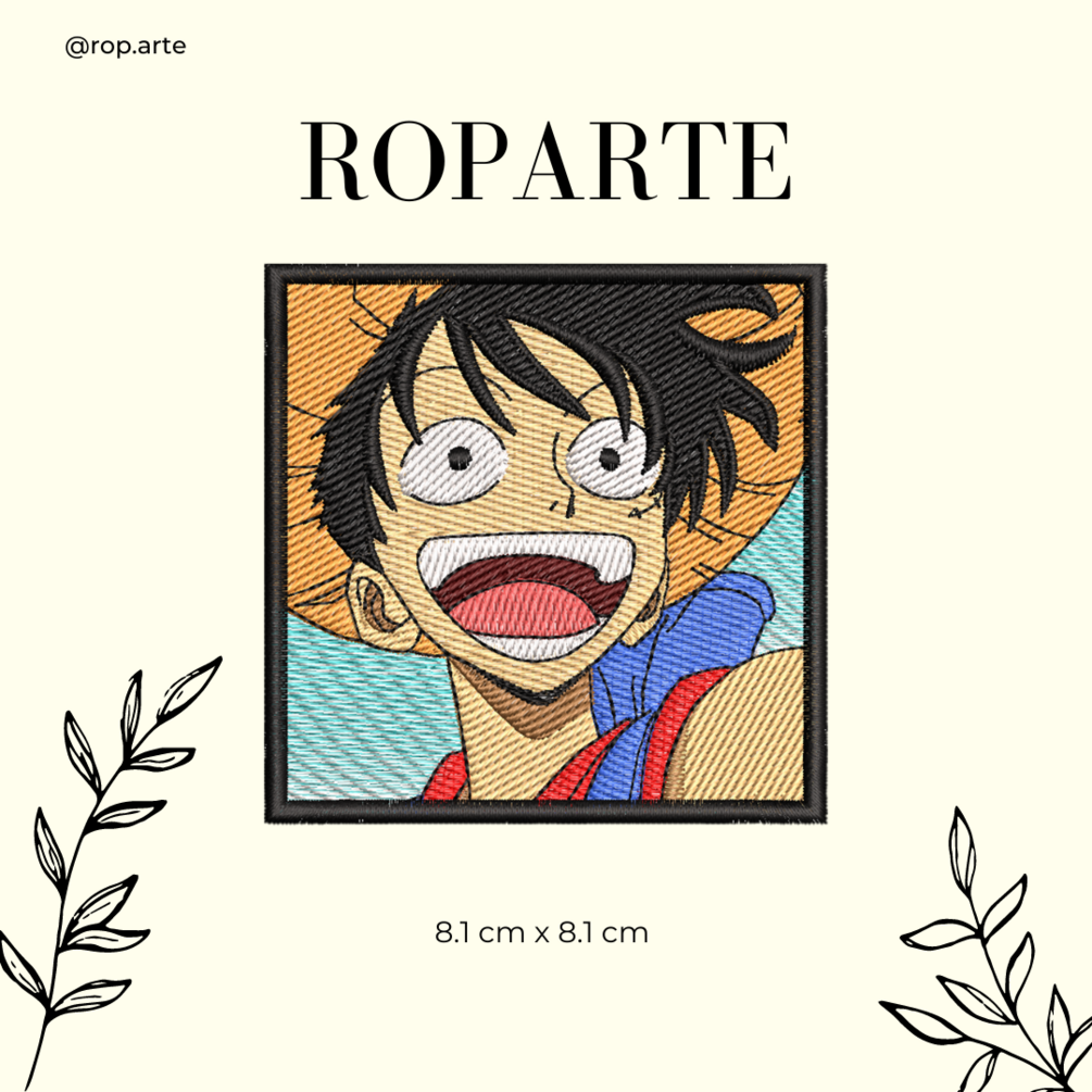 Embroidery design luffy