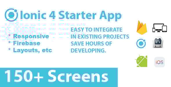 Ionic 4 Full Starter App