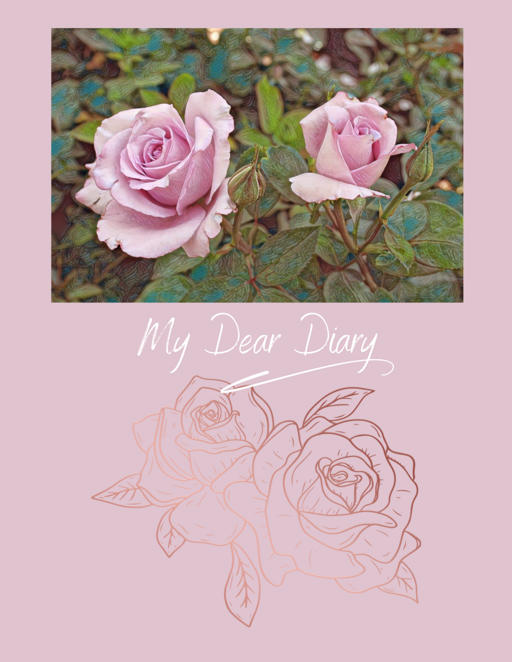 MY DEAR DIARY ROSE COVER
