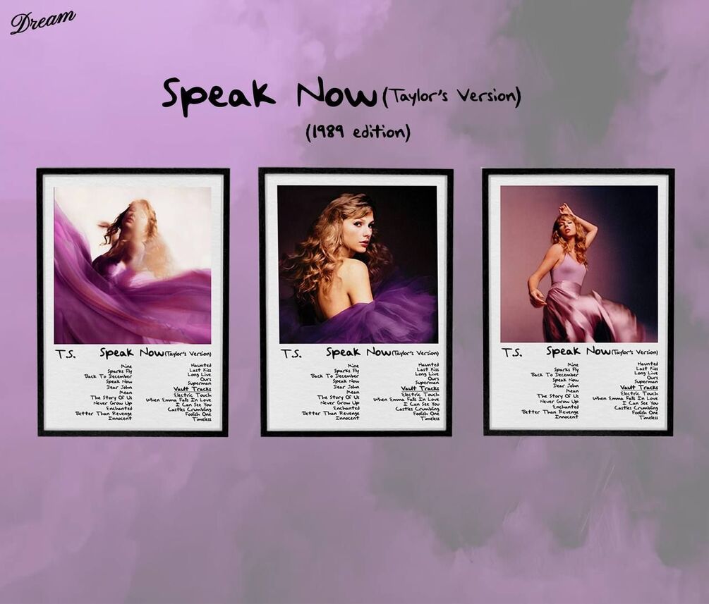 Speak Now (Taylor's Version) Posters Collection (1989 Edition)