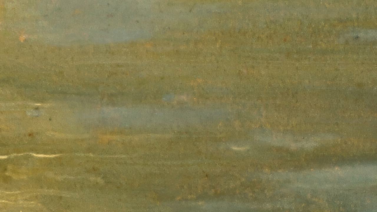 Sunset over the sea near Sorrento, Italy. by Anton Dorph