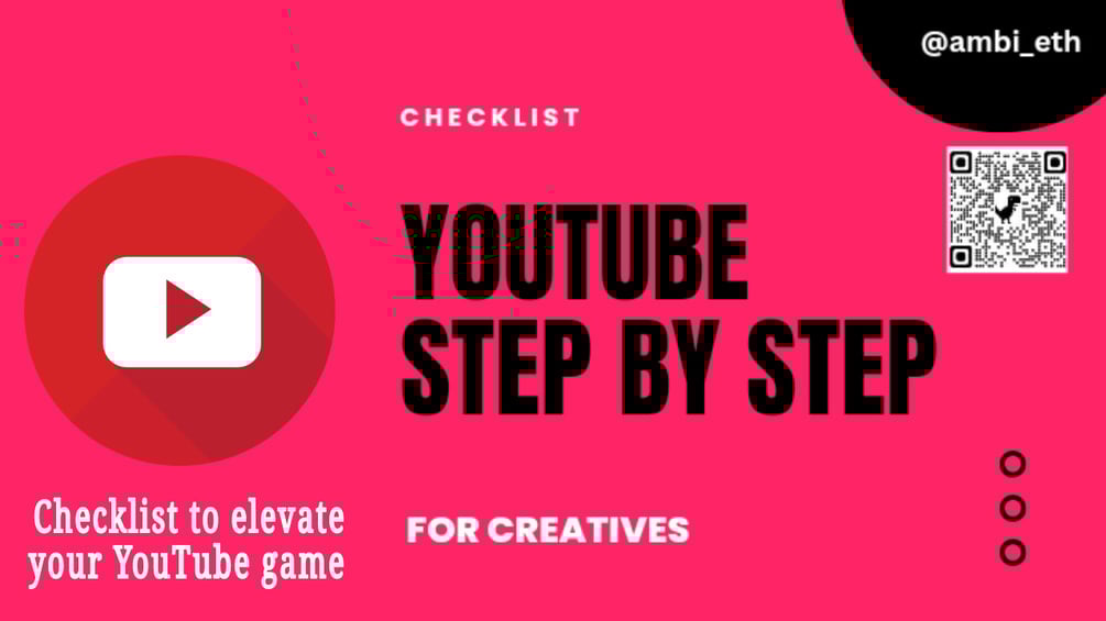 YouTube For Creatives Checklist