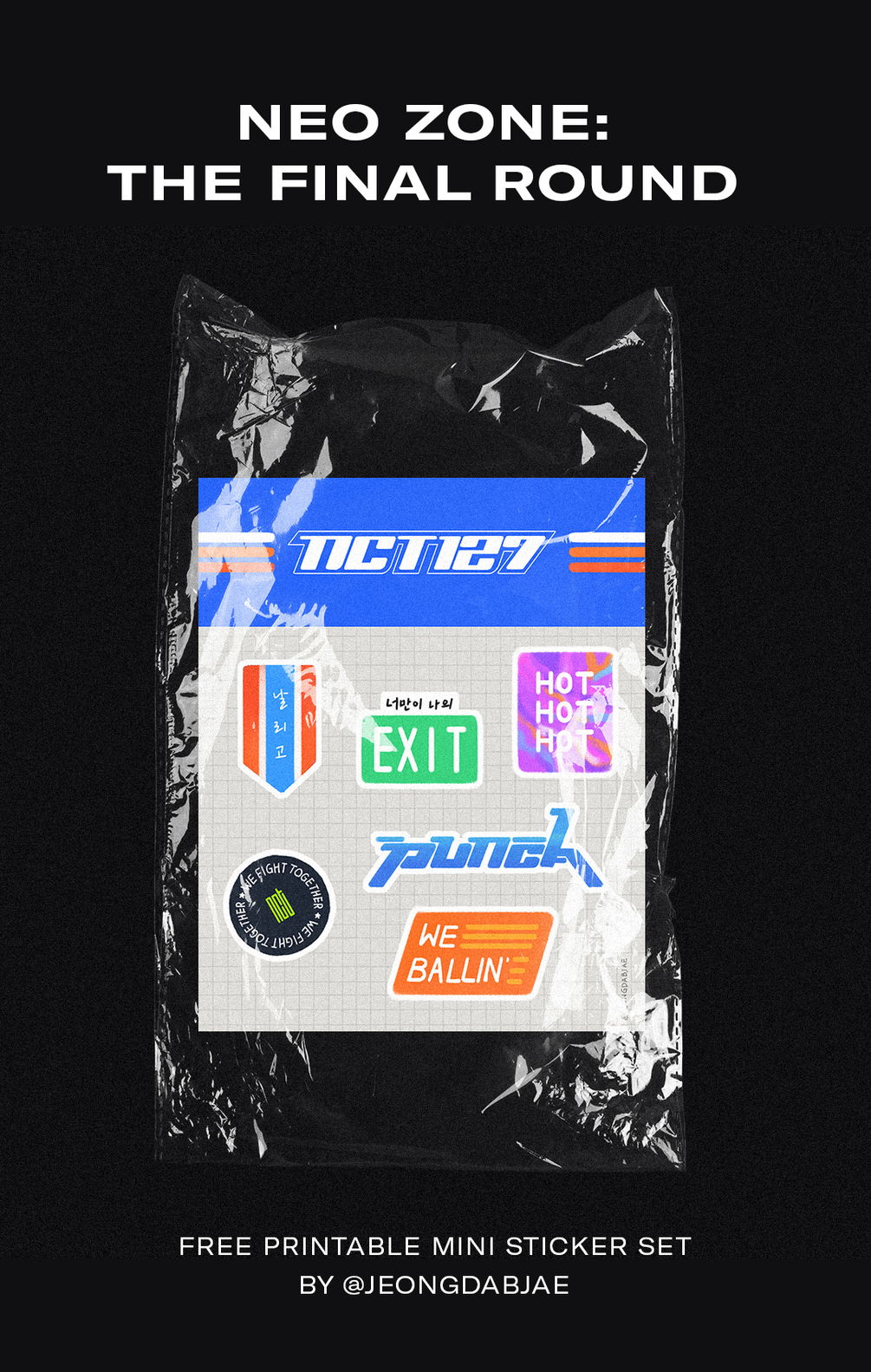 NEO ZONE: THE FINAL ROUND Sticker Set