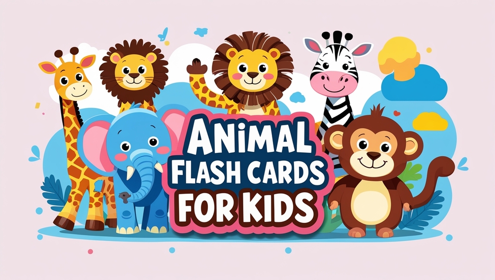 Unique Cartoon Animals Flashcards
