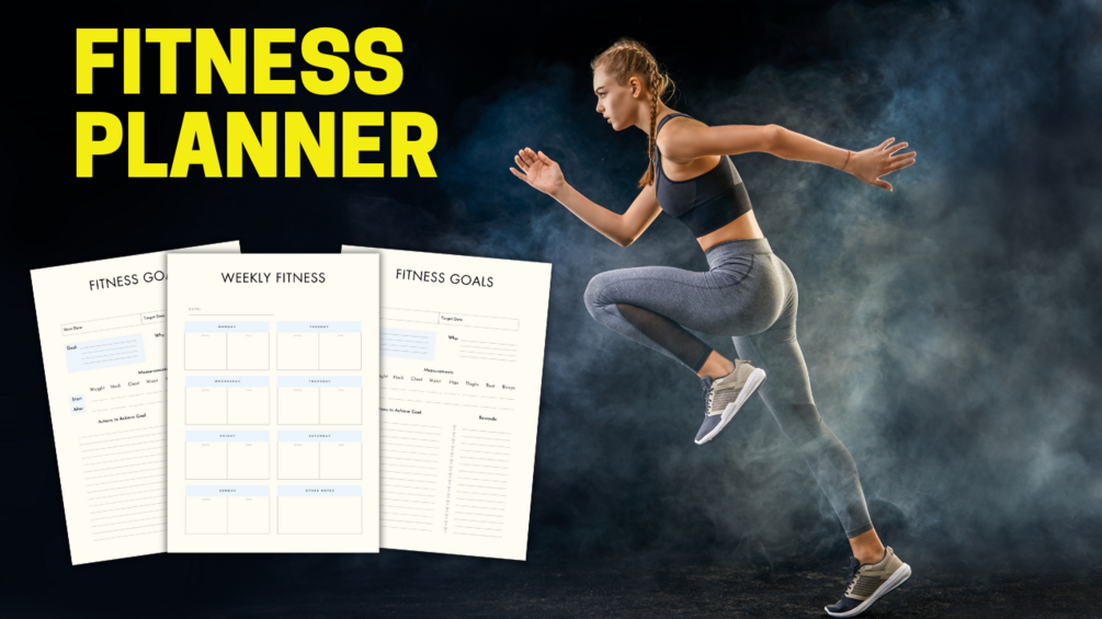 Achieve Your Fitness Goals with Our Ultimate Digital Planner."