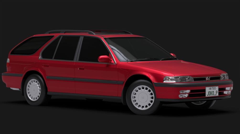 Honda Accord CB9 3D Model Pack