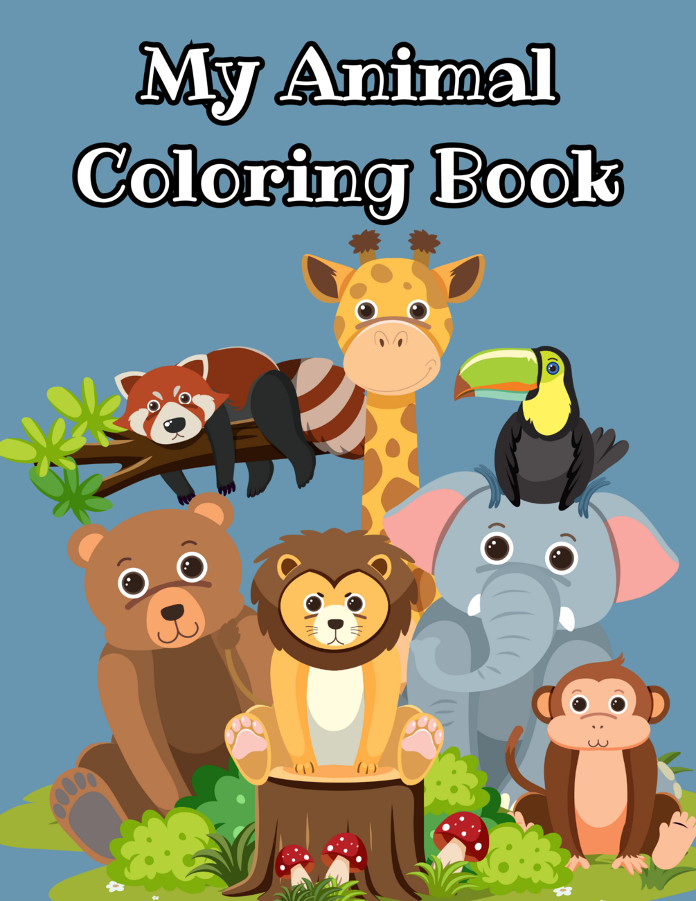 My Animal Coloring Book