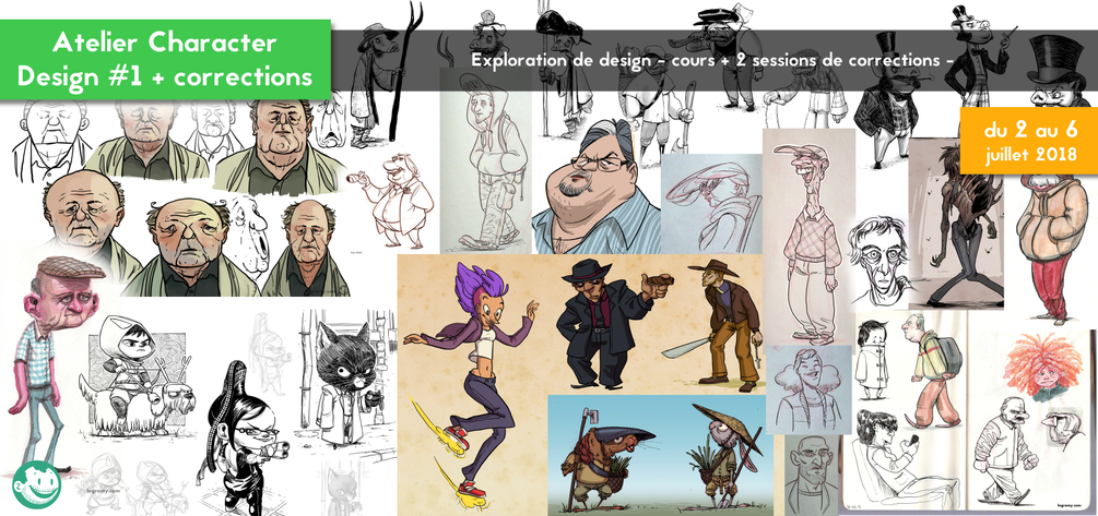 Atelier Character Design #1 + corrections