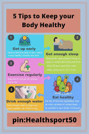 5 ways to maintain a healthy body