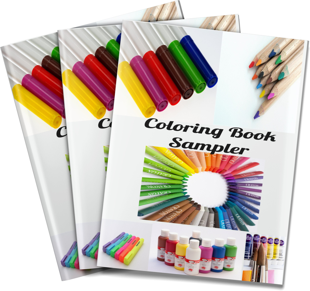 Colors and Journals Sampler Coloring Book