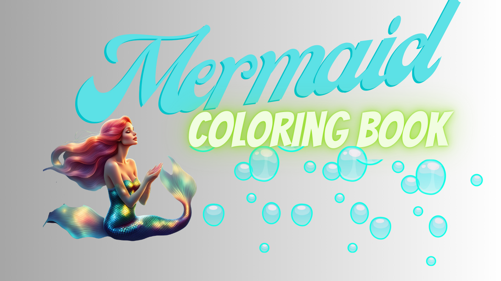 Mermaid Coloring Book: Enchanted Seas - A Coloring Adventure