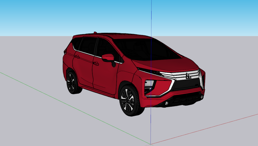 2018 mitsubishi xpander ultimate 3D model