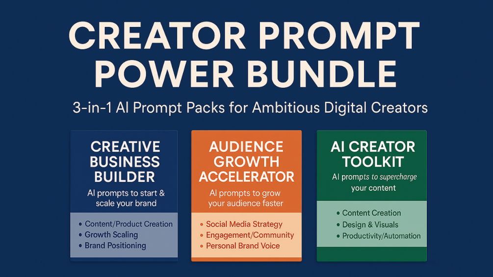 Creator Prompt Power Bundle
