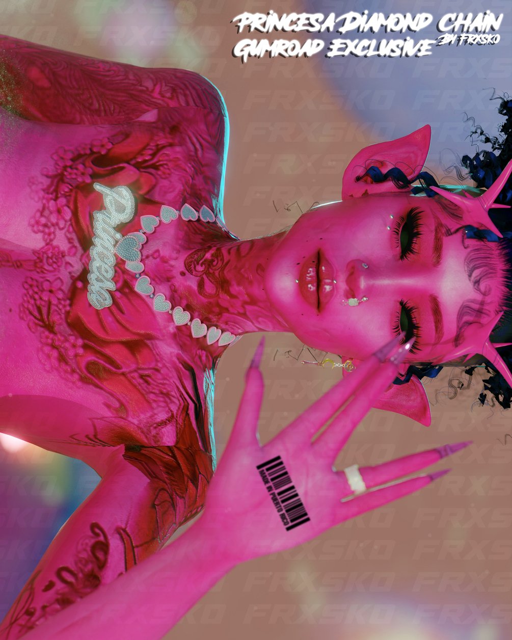 Princesa Diamond Chain Blend File
