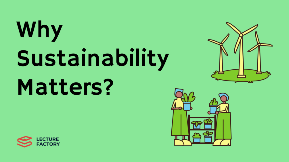 Why Sustainability Matters? A Complete Guide