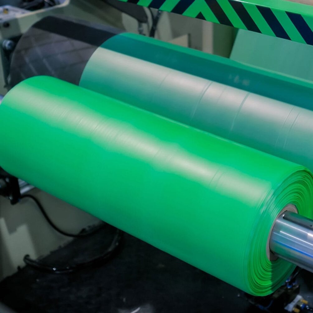 Double Layer Film Roll of Compostable Material | GetGreenWare