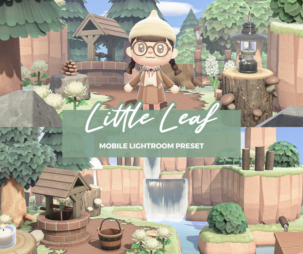 Little Leaf - Animal Crossing Mobile Lightroom Preset