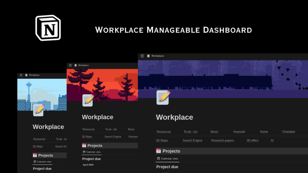 Workplace Manageable Dashboard