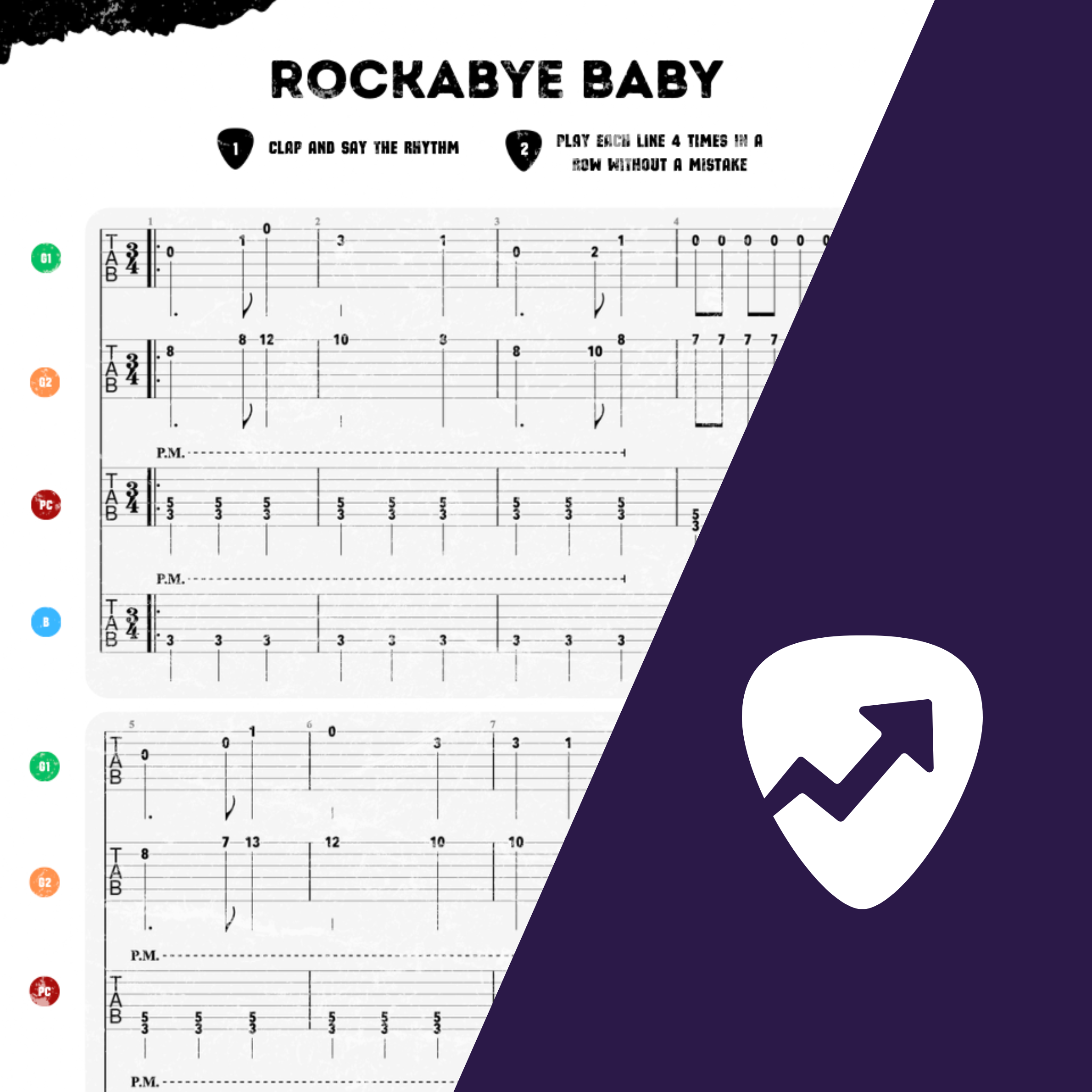 Nursery Rhymes Rock PDF Songbook - Heavy Rock Takes on Kids' Classics
