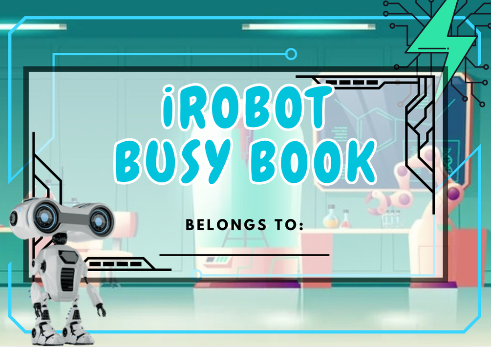 iRobot Theme Busy Book