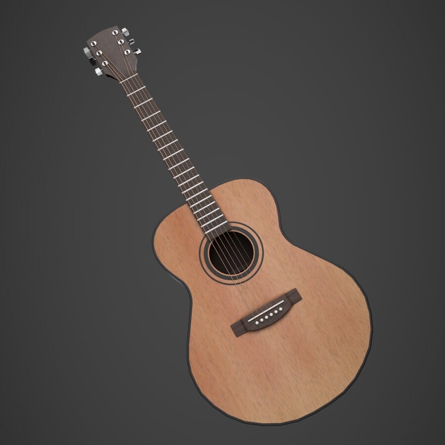 Acoustic Guitar Game-Ready