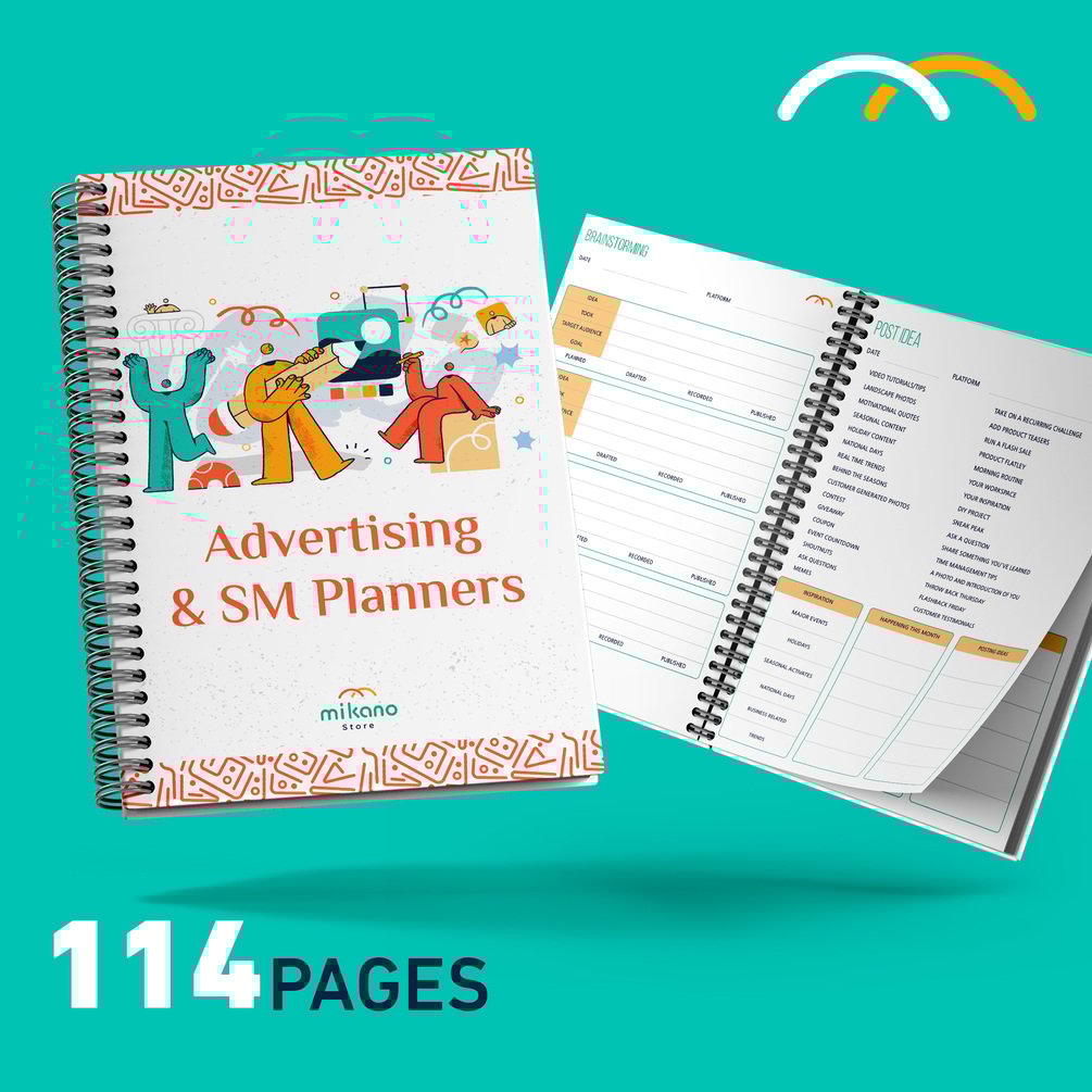 Advertising Planner, Social Media Planner, Digital Marketing Planner ...