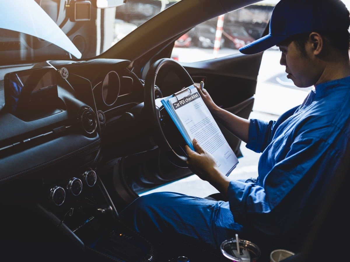 new car auction checklist