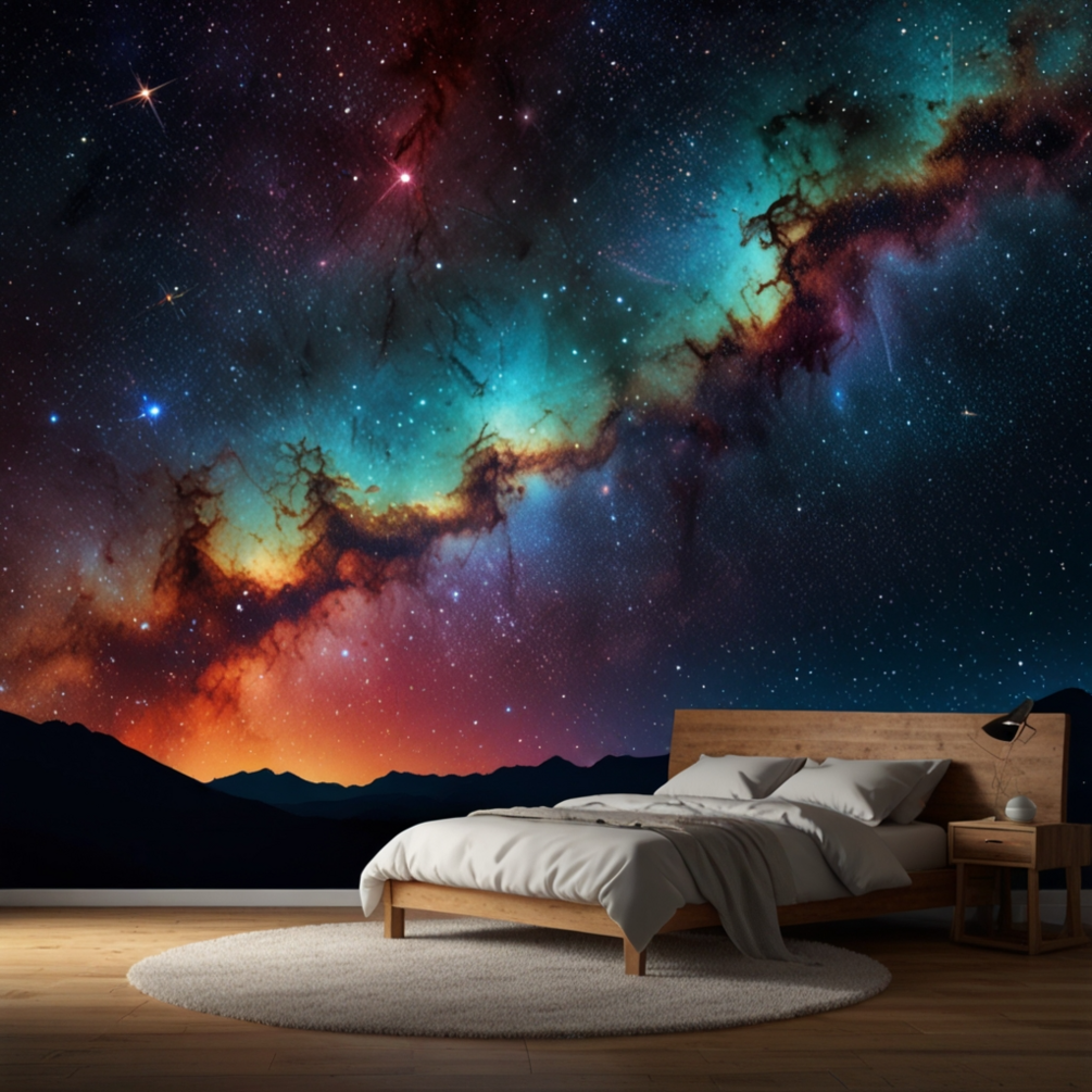 Stunning Galaxy Wall Art for Your Bedroom