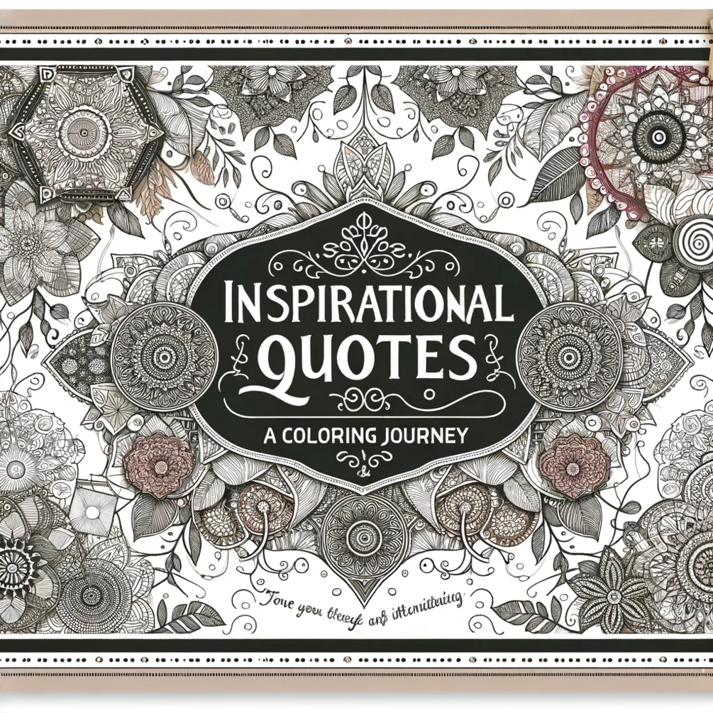 Motivational Quotes - A Coloring Journey v. 11