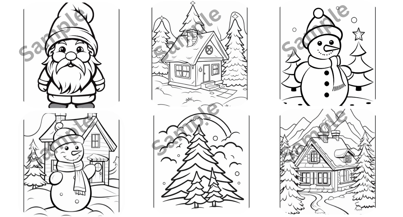 Christmas Coloring book