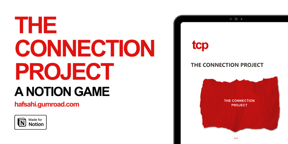The Connection Project - A Notion Game