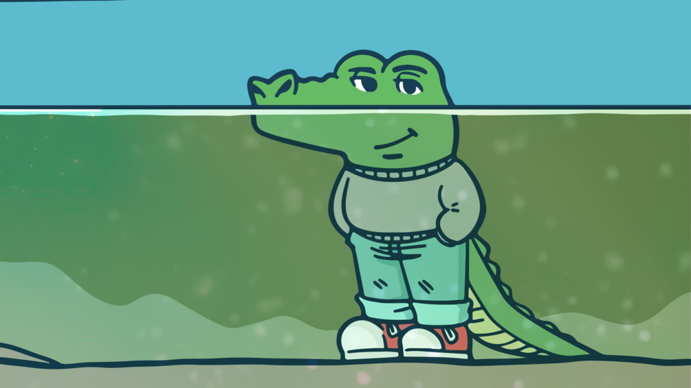 i'm just a chill guy. ( · ֊ ) 🐊