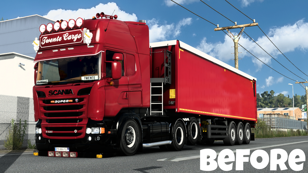 Vibrant Shader Preset ( ETS2 )