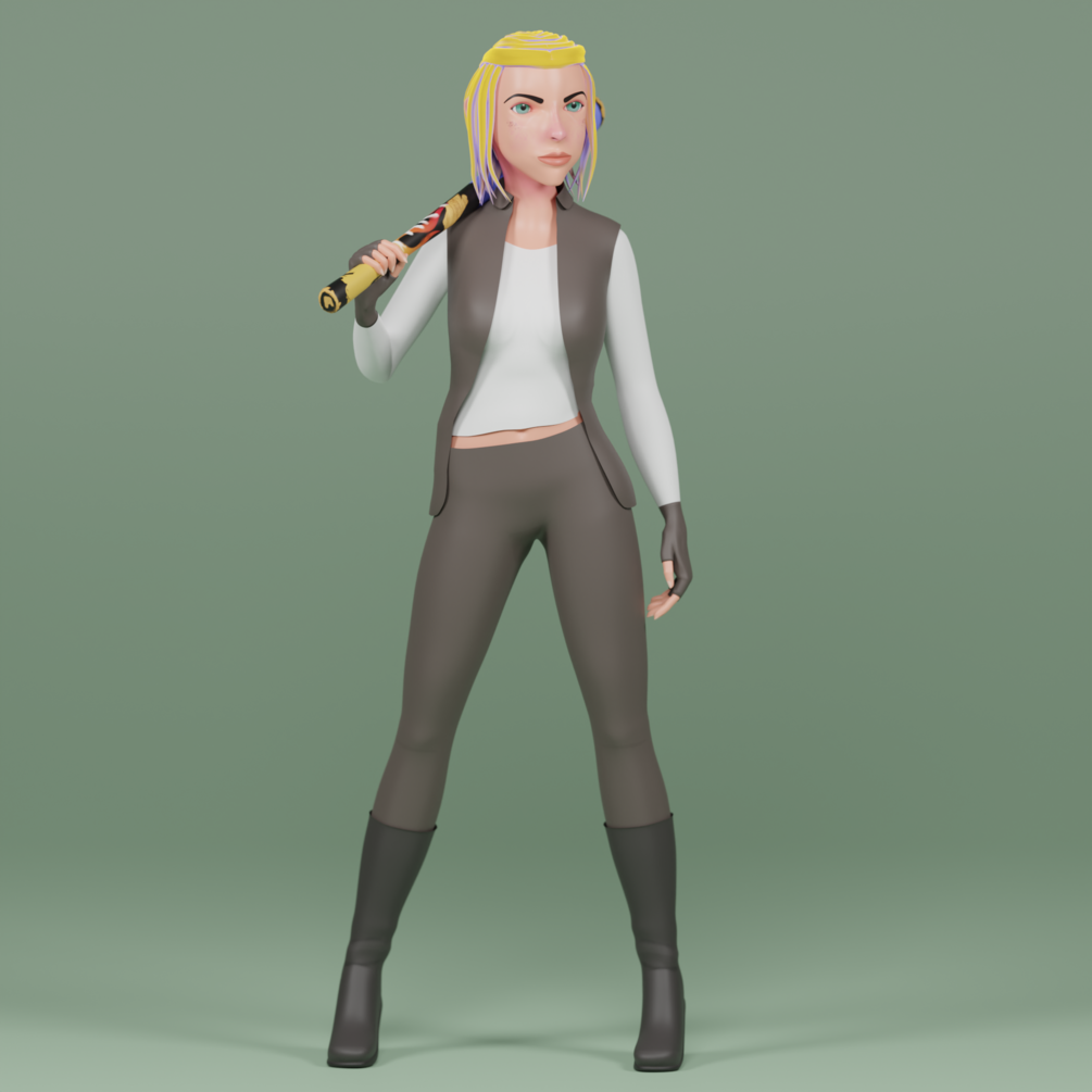 Stylized Female Character