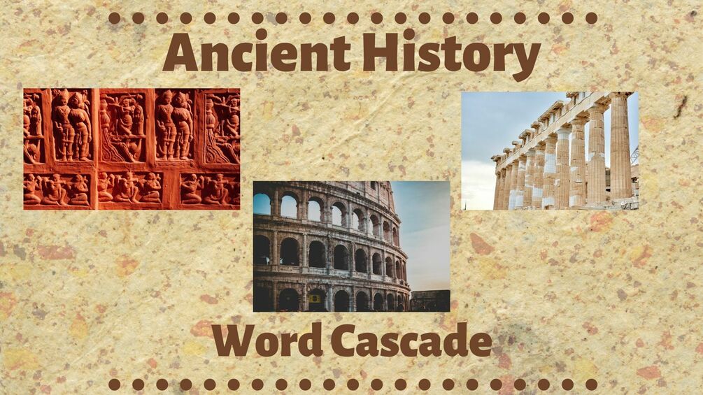Ancient History Word Cascade