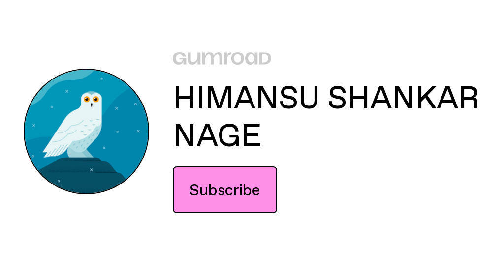 HIMANSU SHANKAR NAGE
