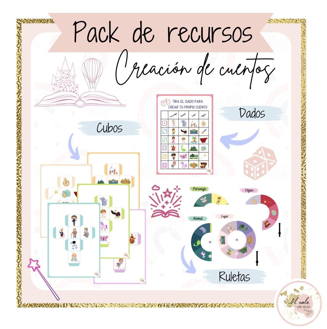 📚🦄 Pack de recursos: Creación de cuentos