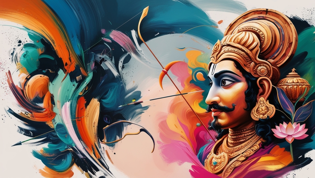 🎨 Dive into the Divine: Abstract Expression Images of Gods 🙏 # ...