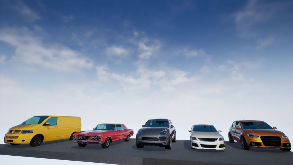Unreal Engine cars