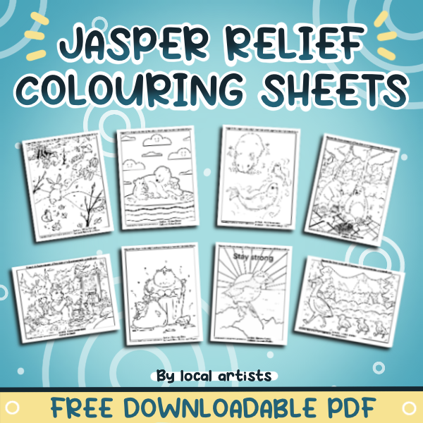 Alberta Wildfire Relief Colouring Sheets