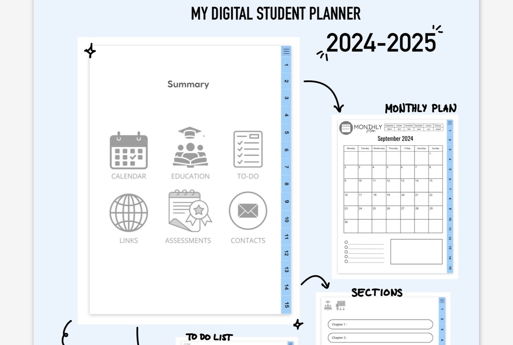 STUDENT PLANNER ULTIME (24-25)